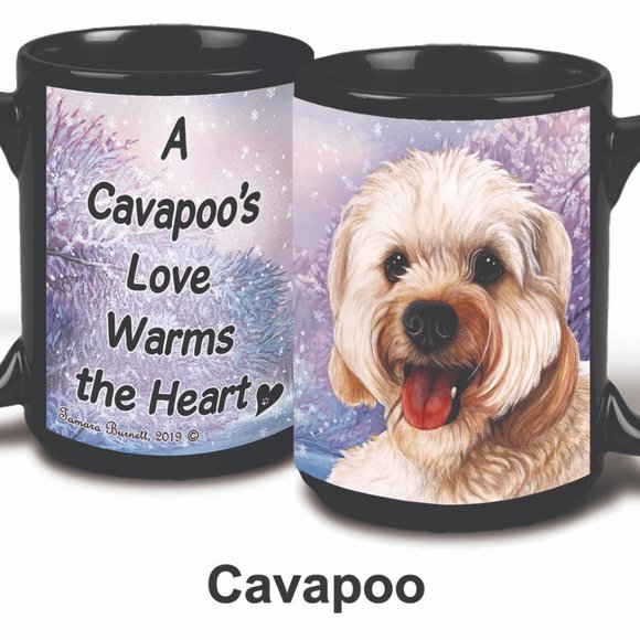 Kitchen | Cavapoo Winter Coffee Mug | Poshmark